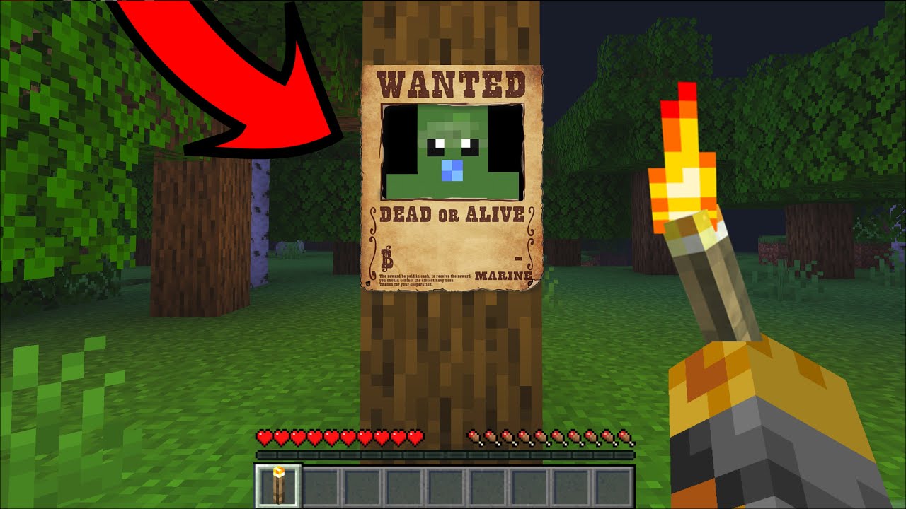 Minecraft MISSING BABY ZOMBIE IN DANGEROUS WOODS MOD / FIND LOST BABY ...