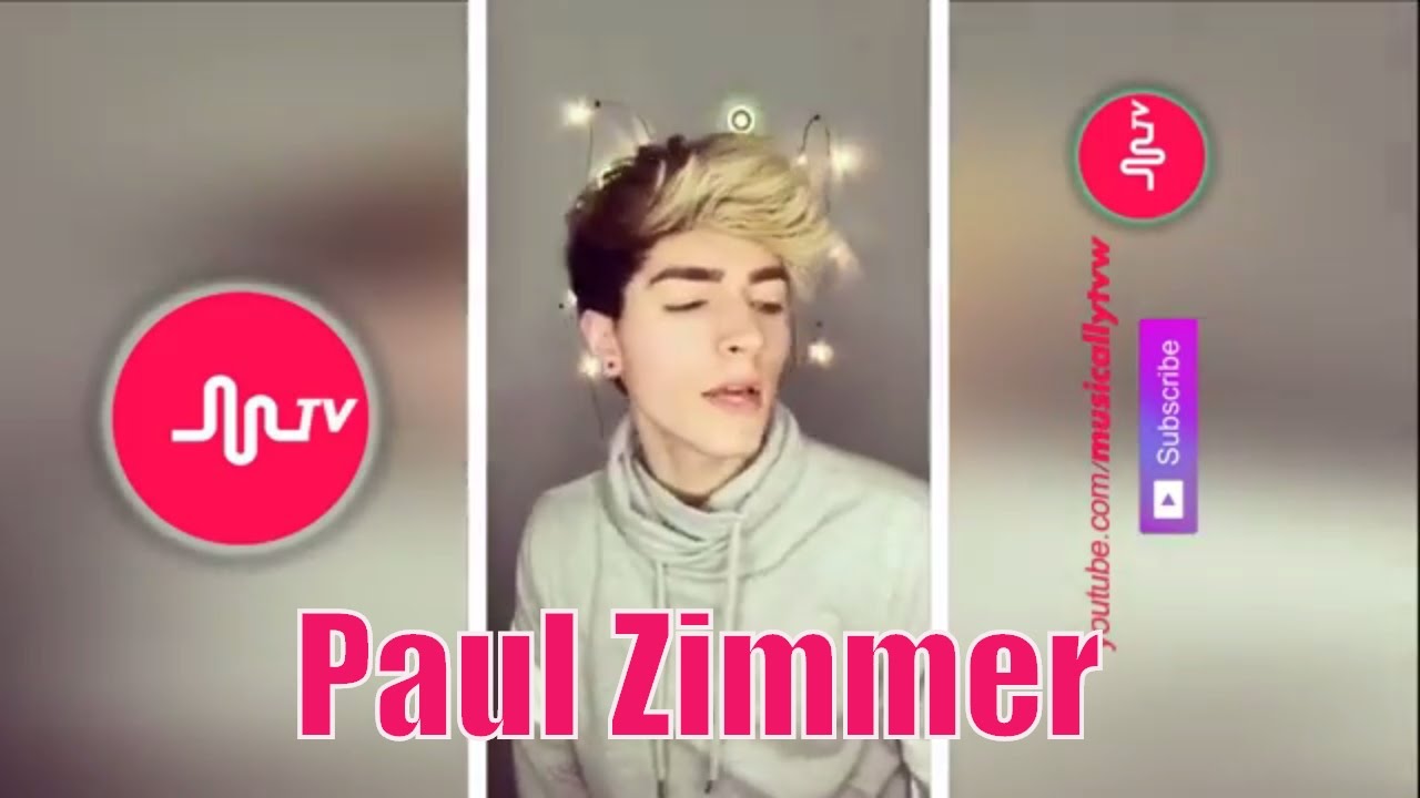 [Musical.ly Tv] Newest of Paul Zimmer Musical.ly- February 2017 - YouTube