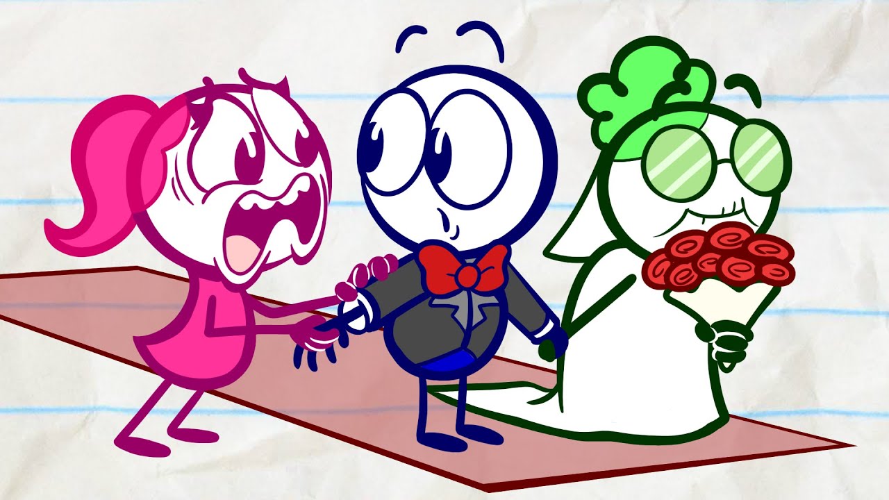 Pencilmiss Crashes Her Wedding! | Animation | Cartoons | Pencilmation ...