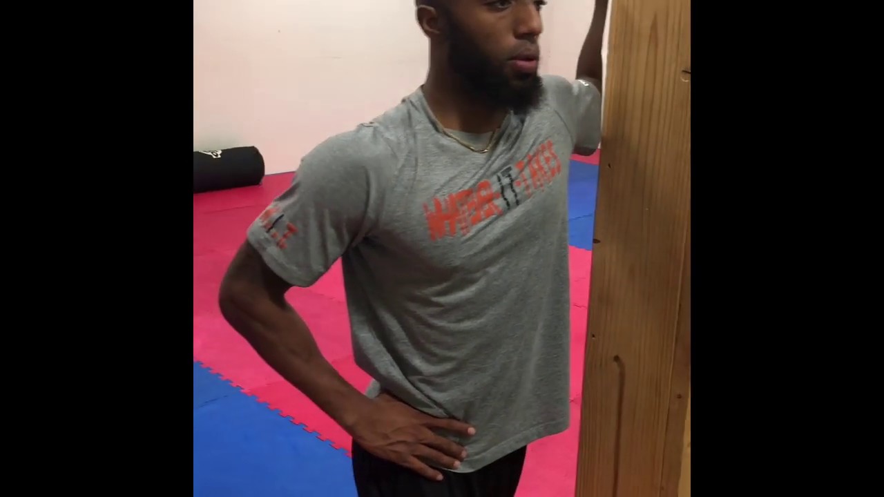 How To: Perform Static Pectoral Stretch - YouTube