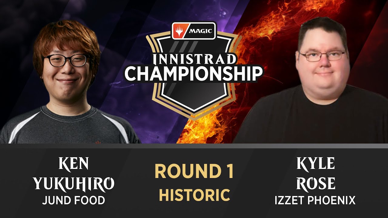 Kyle Rose vs Ken Yukuhiro | Round 1 | Innistrad Championship - YouTube