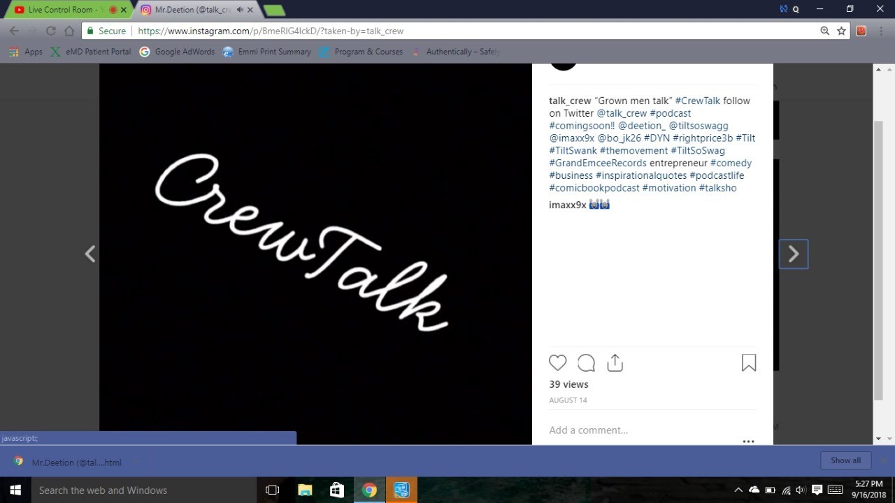 CrewTalk podcast @talk_crew - YouTube