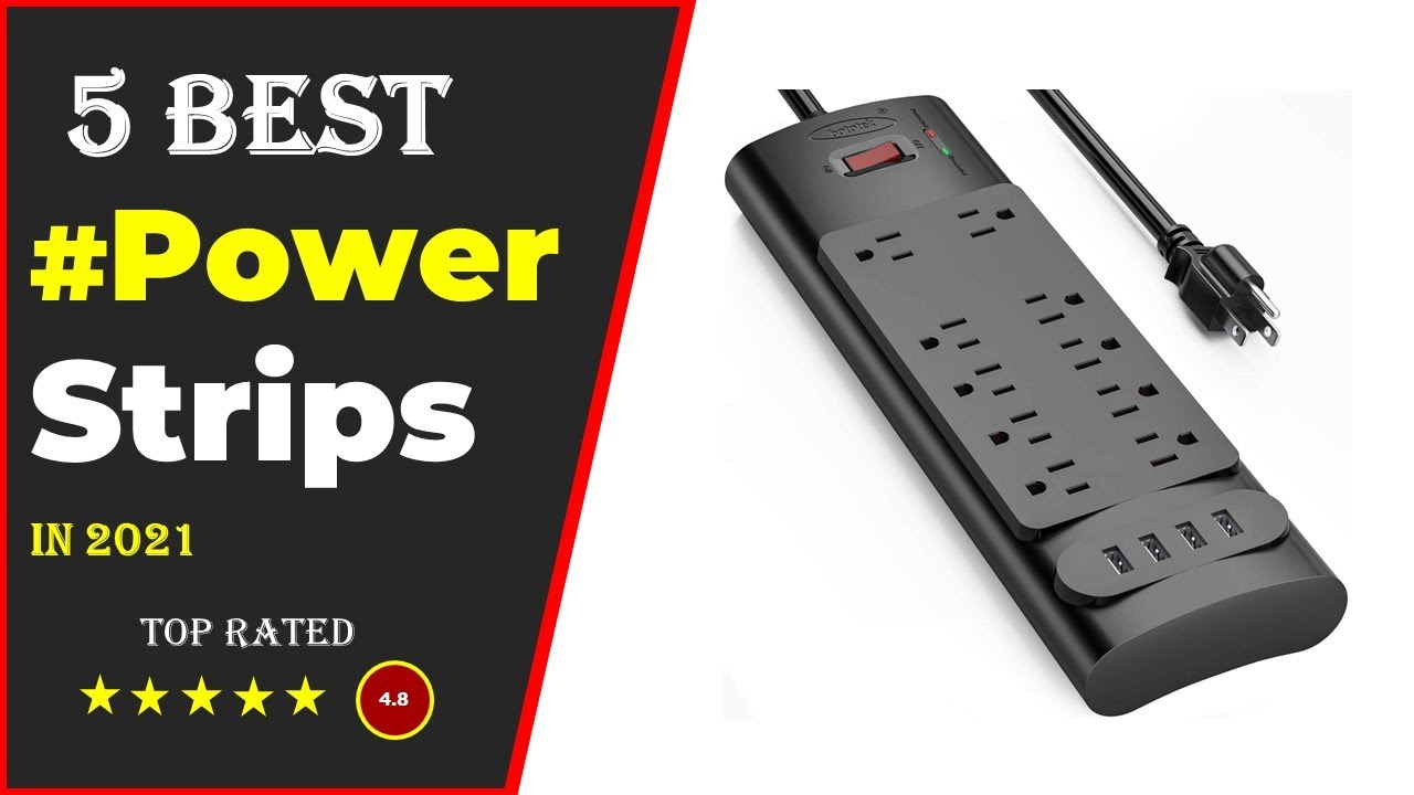 Top 5: Best Power Strips With Surge Protector 2021 [Tested & Reviewed ...