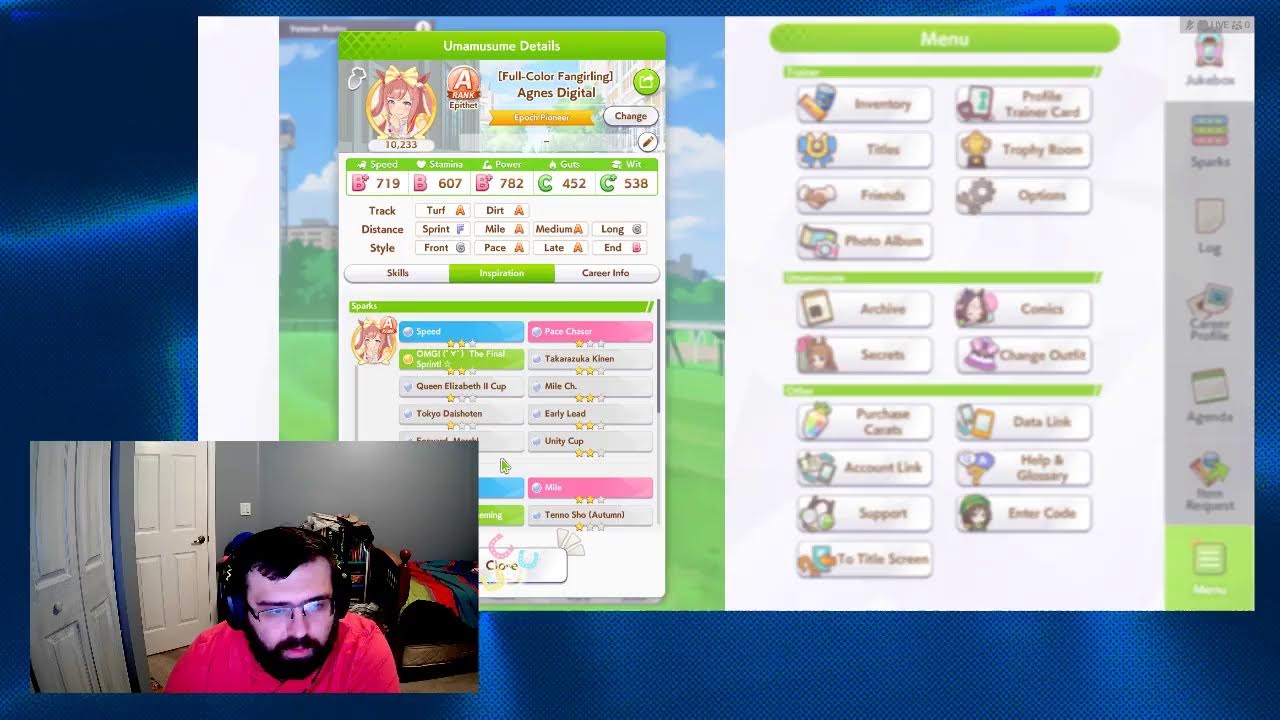 Uma Musume Dolphin Gambles his way through the Capricorn Cup - YouTube