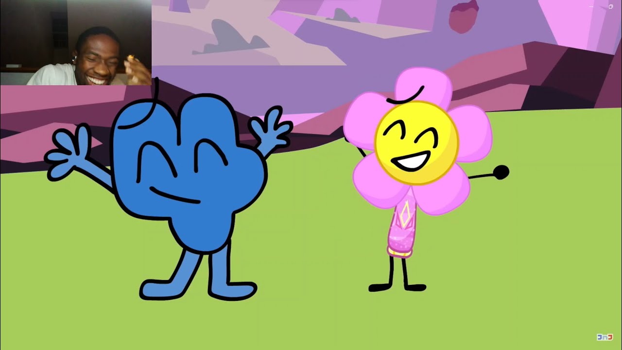 FLOWER THE CHAMPION! - BFB 25: The Tweested Temple Reaction - YouTube