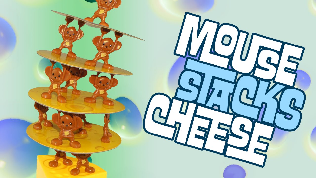 MOUSE STACKS CHEESE - For Fun Sake - YouTube