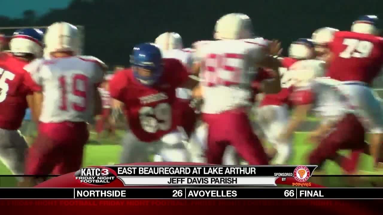 FNF Week 5: Lake Arthur vs. East Beauregard - YouTube