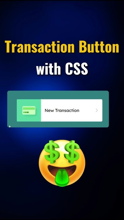 Transaction Button using #html #css #coding #programing #frontenddevelopment #frontenddeveloper ...