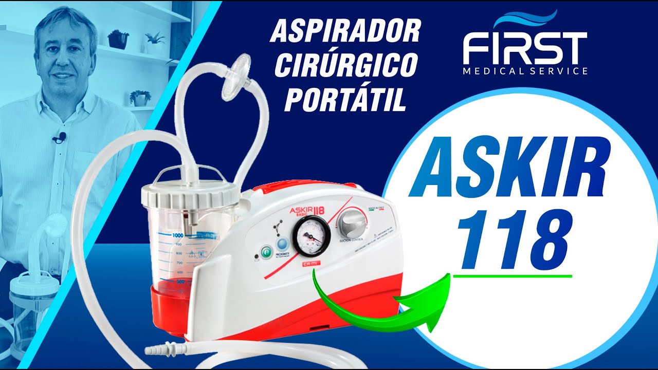 Como funciona o Aspirador Cirúrgico Portátil - Askir 118 - Ambulâncias ...