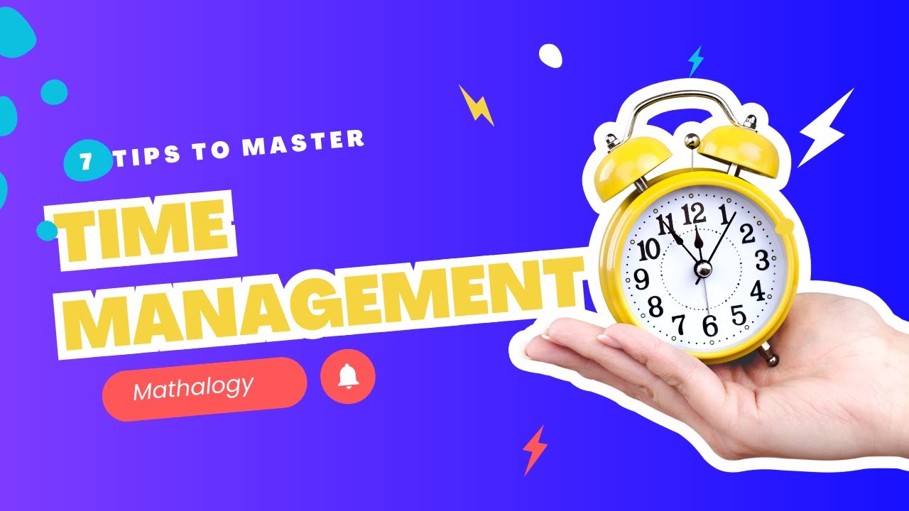 Ep. 4 | Utilize Every Minute of Your Day | Mathalogy - YouTube