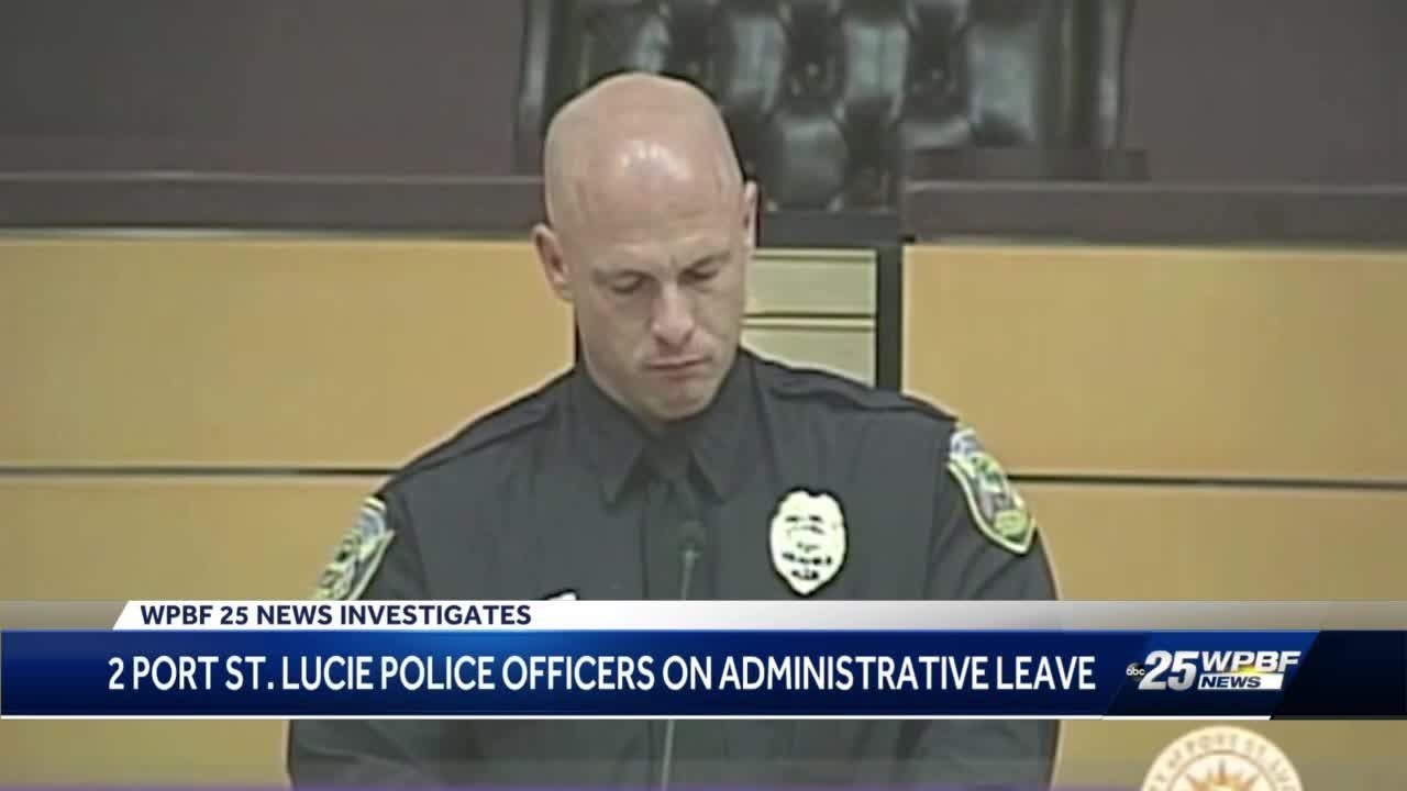 Port St. Lucie assistant police chief, sergeant on paid administrative ...