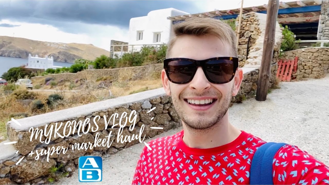 Πάμε για μπάνιο στη Μύκονο + Μεγάλο ΑΒ Super Market Haul | Vlog ...