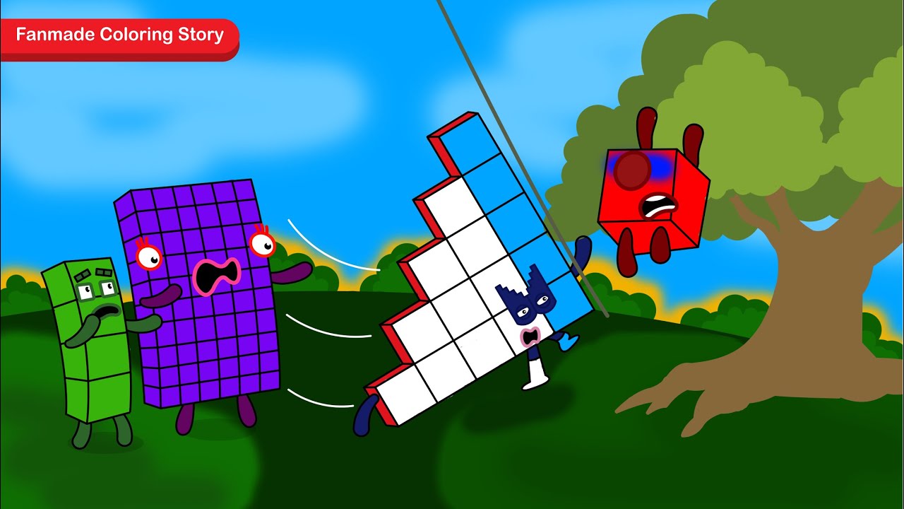 Rescue Numberblocks 1! | Numberblocks Fanmade Coloring Story - YouTube