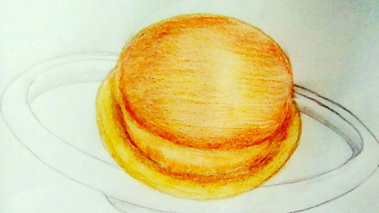 how to draw a pudding - YouTube