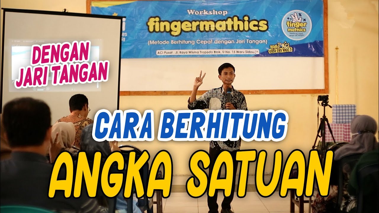 Dasar Metode FINGERMATHICS Cara Berhitung dengan JARI TANGAN Angka ...