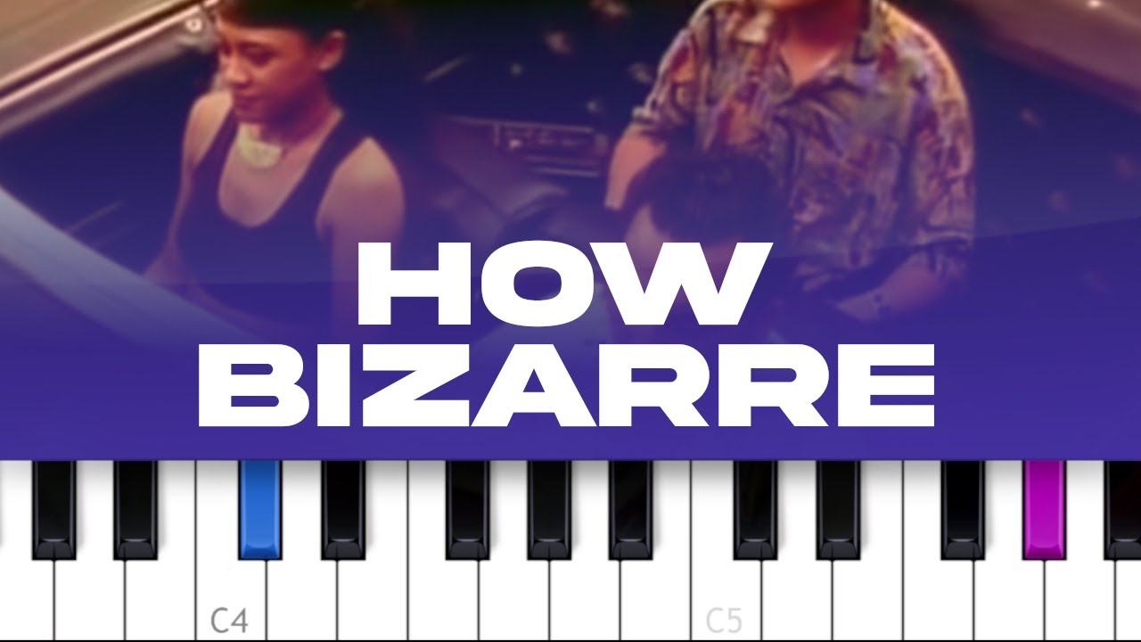 OMC - How Bizarre (piano tutorial) - YouTube
