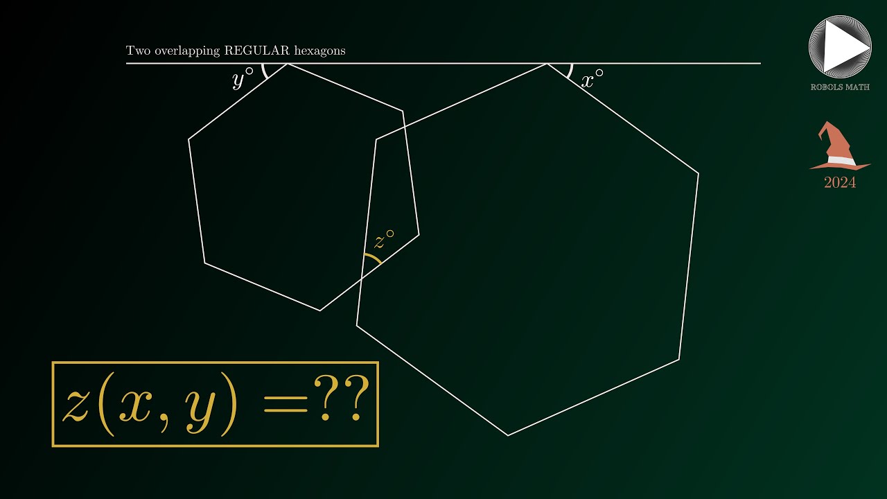 UPMC Math Wizard: Angles in Overlapping Hexagons - YouTube