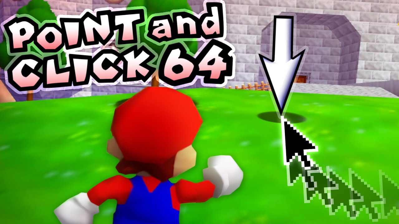 Mario's POINT and CLICK 64: Mouse Only% - YouTube