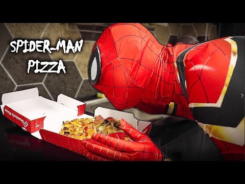 Spider-Man At Home (Pizza, Do Exercise) - YouTube