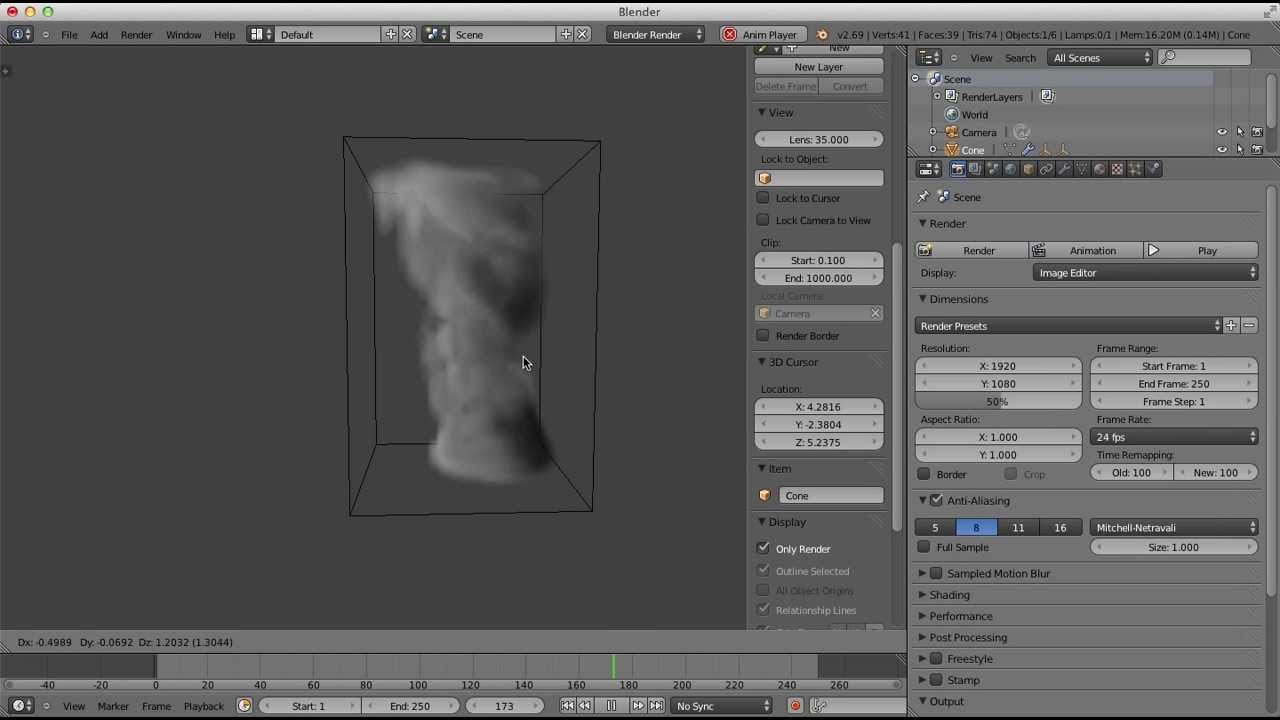 Blender Tornado Effect - YouTube