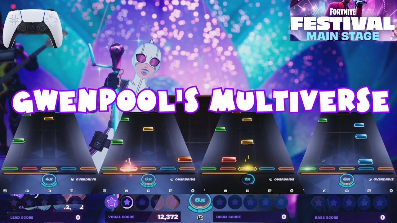 Gwenpool's Multiverse - Fortnite Festival Expert Full Band (Controller ...