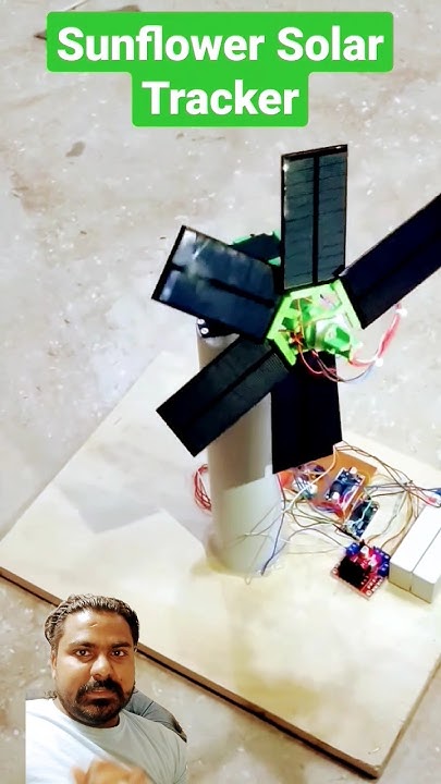 Sunflower Solar Tracker system #solar #solartracker #arduino # ...