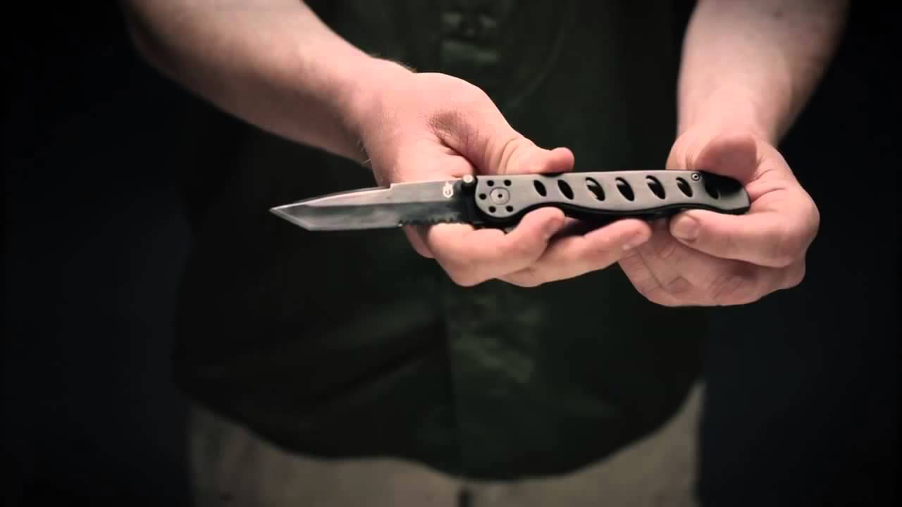 Gerber Evo Large Tanto - YouTube