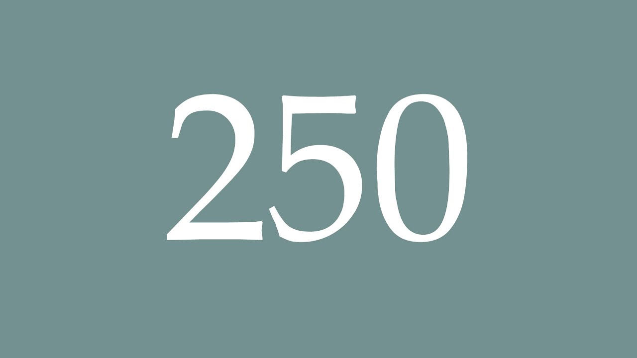 How to Pronounce ''250'' Correctly in French - YouTube