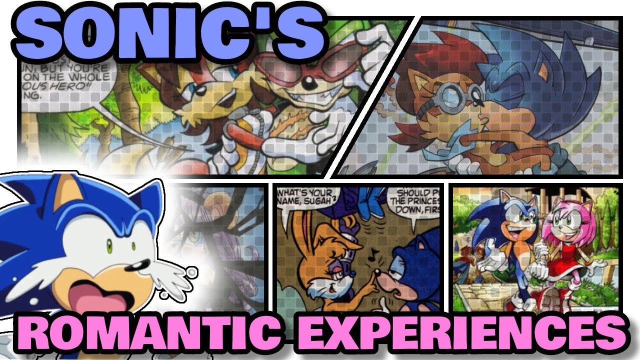 Sonic's "Romantic" Partners in Archie Sonic | Archie Sonic History ...