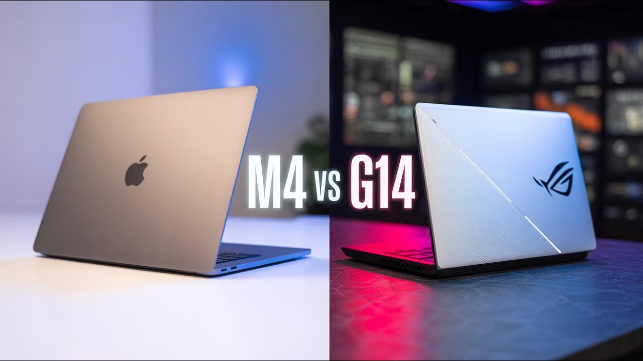 MacBook Pro M4 vs Asus ROG Zephyrus G14 – The Ultimate Laptop Showdown ...