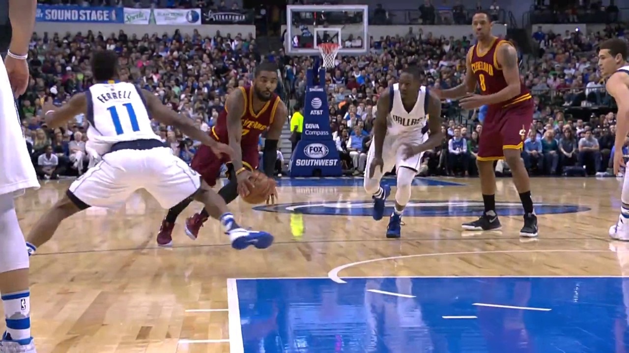 Kyrie Irving Changes Direction Cavaliers vs Mavericks January 30, 2017 ...