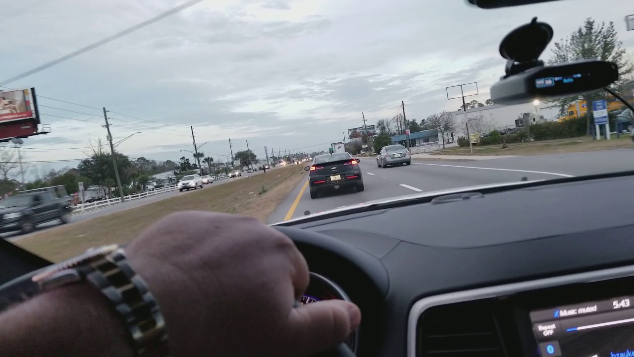 Road test titanium intake on Trackhawk - YouTube