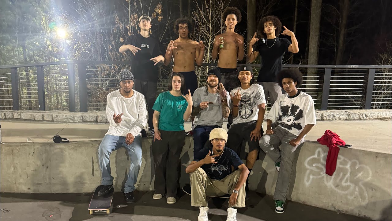 Birthday skate sesh wit the famm!!! - YouTube