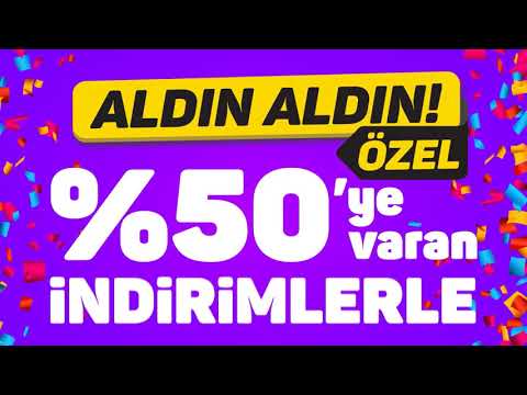 Aldın Aldın Özel | 25 - 28 Kasım Tarihleri Arasında Sadece A101’de!