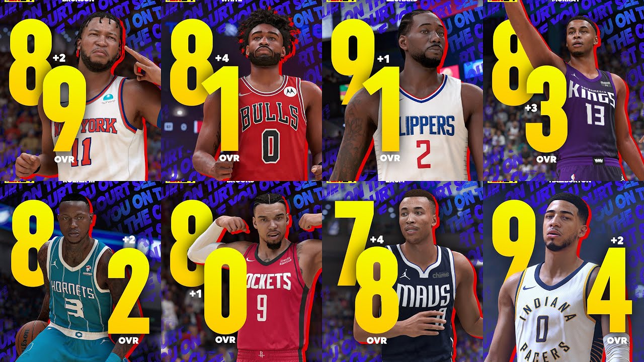 NBA 2K24 UPDATED PLAYER RATINGS #3 - YouTube