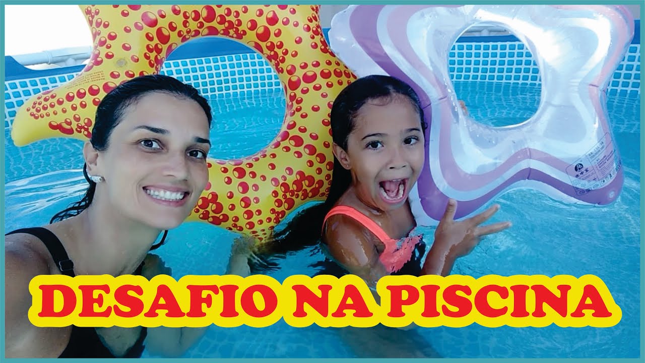 BRINCANDO NA PISCINA DE PLÁSTICO (Pool Challenge) - Irmãos Luique - YouTube