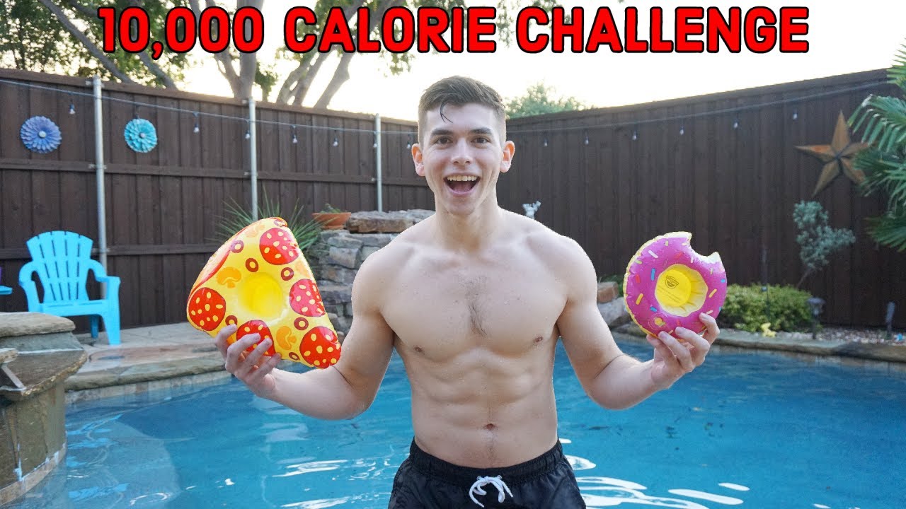 10,000 CALORIE CHALLENGE | EPIC CHEAT DAY | MAN VS FOOD - YouTube
