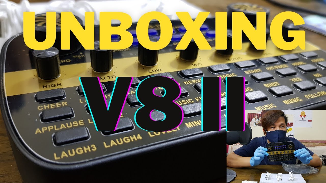 Unboxing: V8-II Soundcard with initial test (Amazon)(the new normal of ...