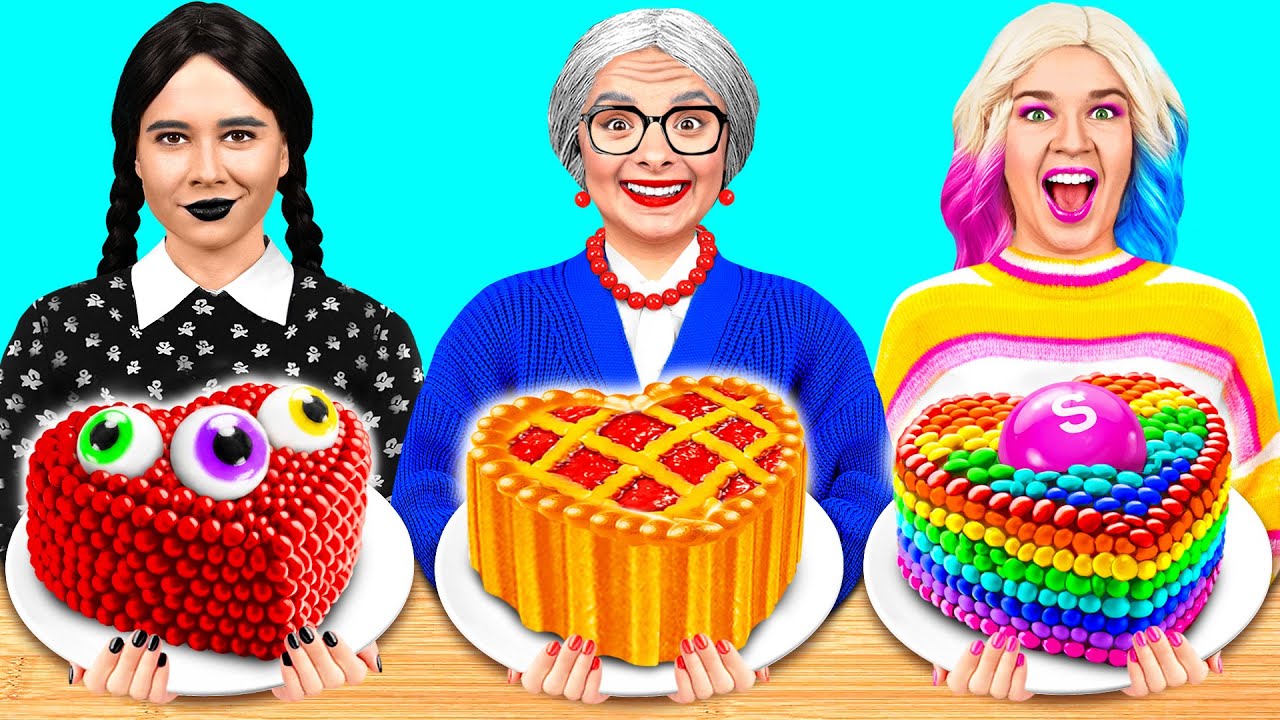 Wednesday vs Grandma Cooking Challenge | Who Wins the Cooking War by ...