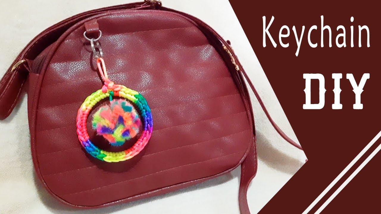 Crochet an easy key chain | Quick and easy tutorial for beginners ...
