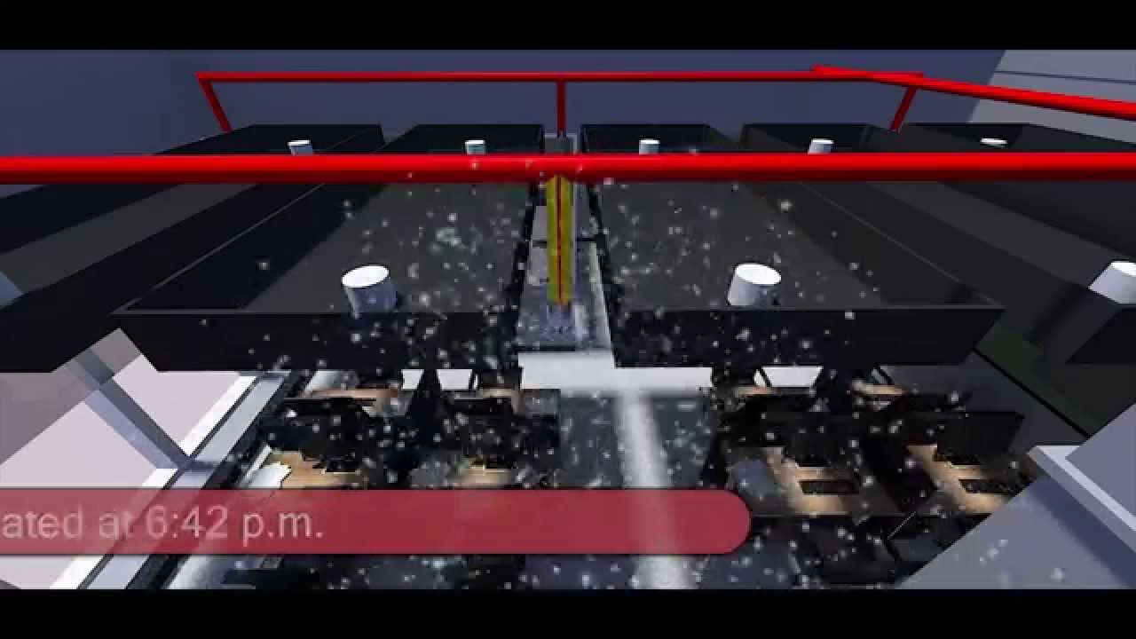 Fire Sprinkler Leak Animation - YouTube