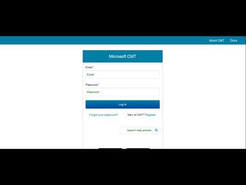 Microsoft CMT Registration and Submission Creation at FES Congress ...