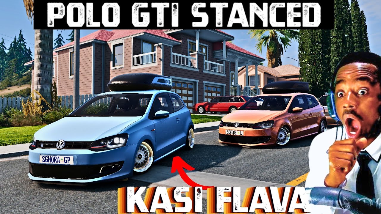 BeamNG Drive: Kasi Polo GTI Stance is not a crime, watch what happens | steering wheel gameplay ...