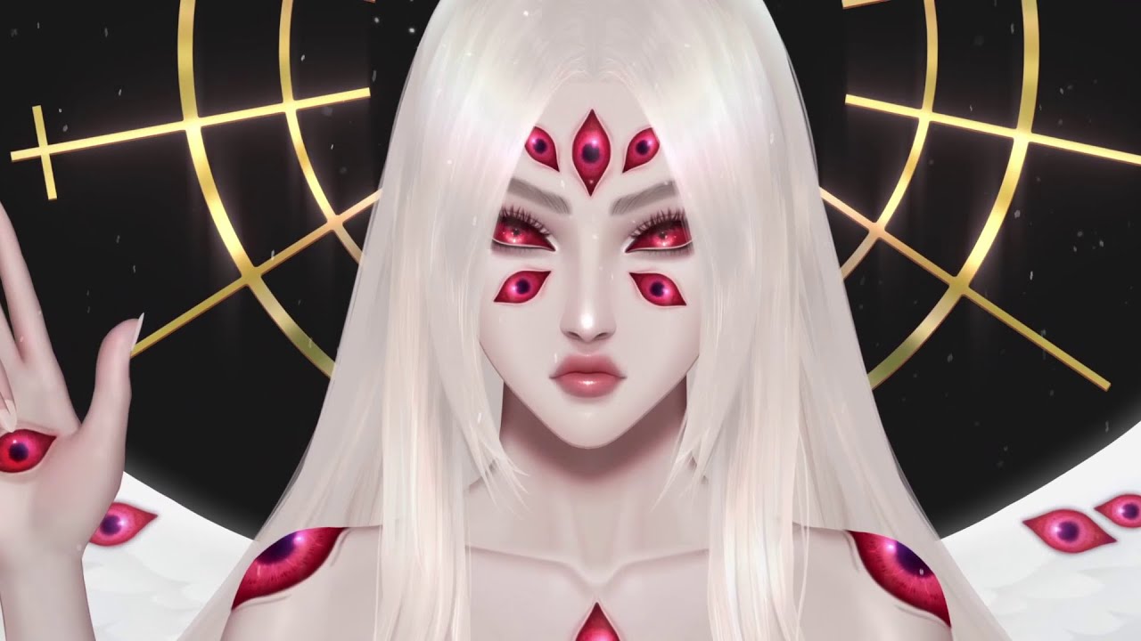 Seraphim Showcase - Semi Realistic Live2D Vtuber Model - YouTube