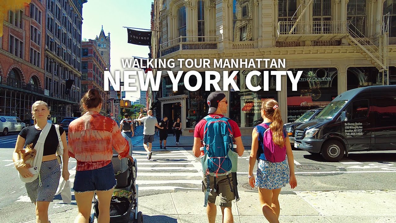 [Full Version] NEW YORK CITY - Summer Walk Manhattan, Broadway, Union ...