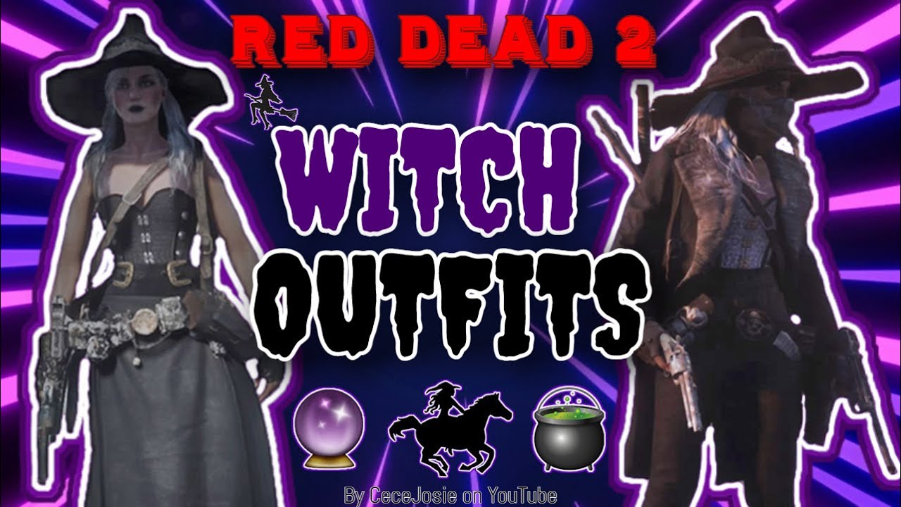 RDR2 Online 🔮Witch Themed Outfits🔮 w/ Tutorials - YouTube