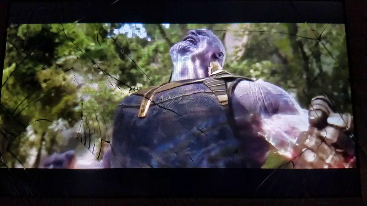 Thanos screaming like a lady - YouTube