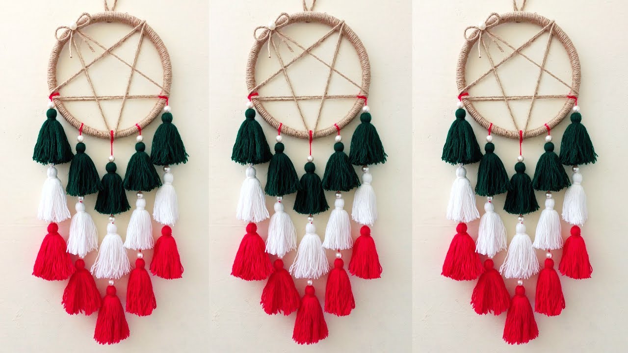 Perfect Craft Project for First -Time Woolen Thread Users! | DIY Tassel ...