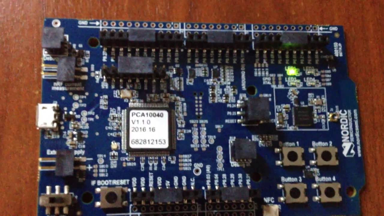 NFC Etiketinin Kullanımı ve Etiket Okuma - nRF52 Development Kit - YouTube