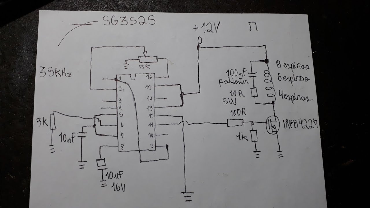 Esquema do gerador de alta tensao - YouTube